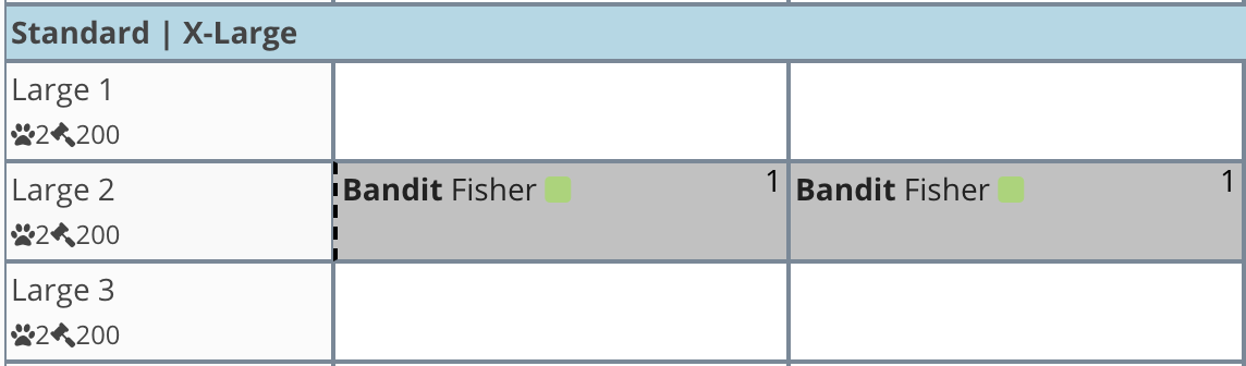 Legend & Color Coding (Reference) – Gingr