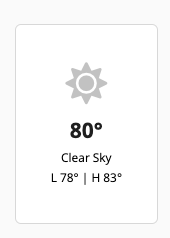 Widgets (Reference) – Gingr
