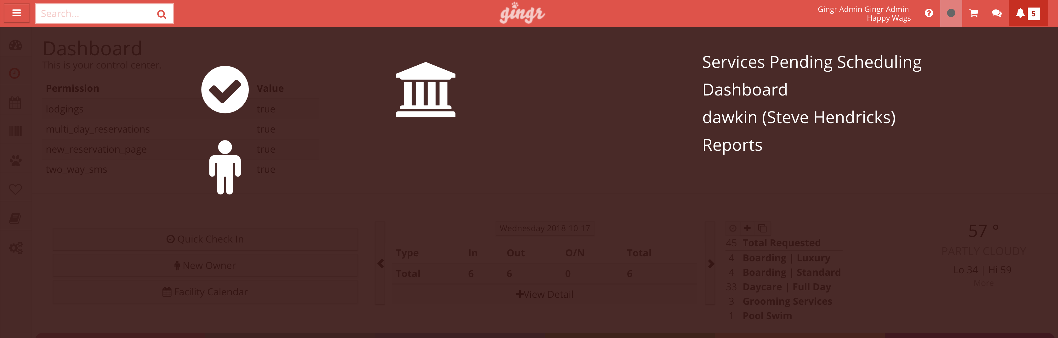Customize Quick Navigation Icons (How-To) – Gingr
