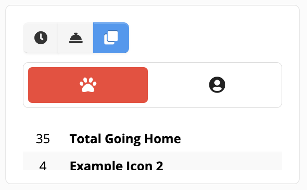 Widgets (Reference) – Gingr