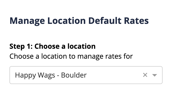 Set a Base Rate for a Reservation Type (How-To) – Gingr