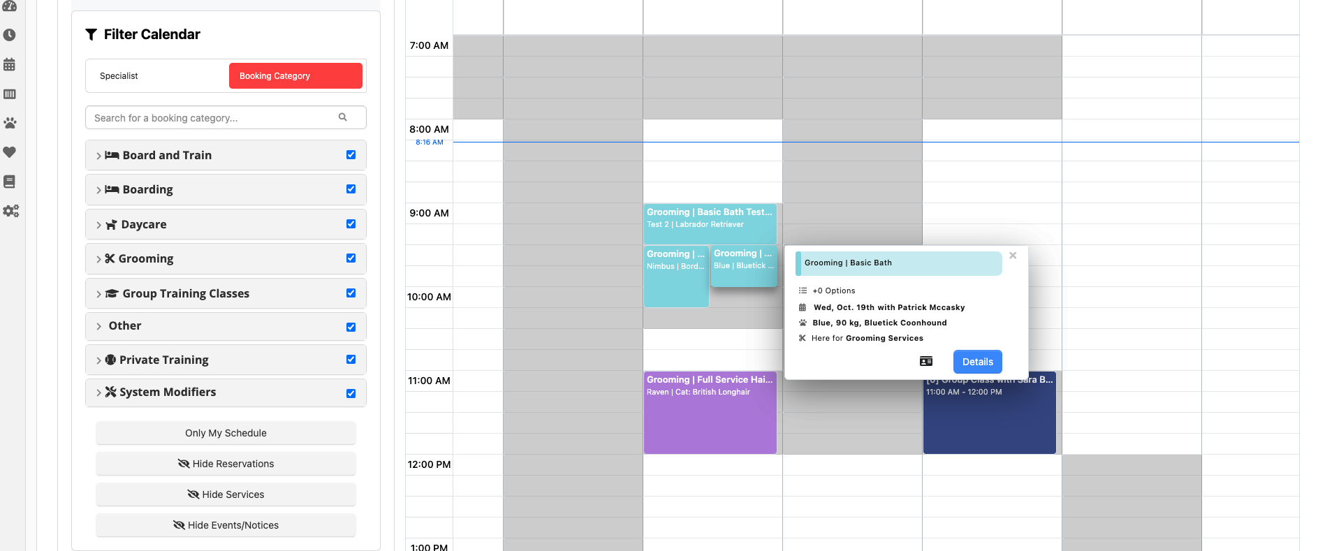 Get Started with the New Appointment Page (Reference) – Gingr
