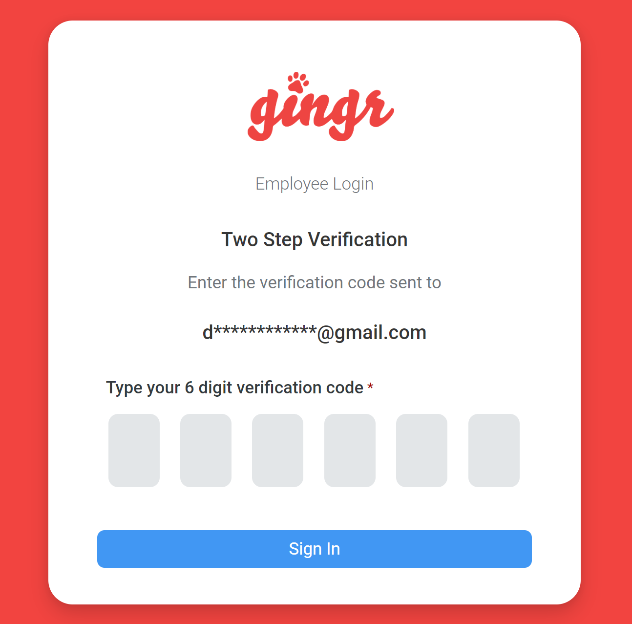 Log In with Multi-Factor Authentication (How-To) – Gingr
