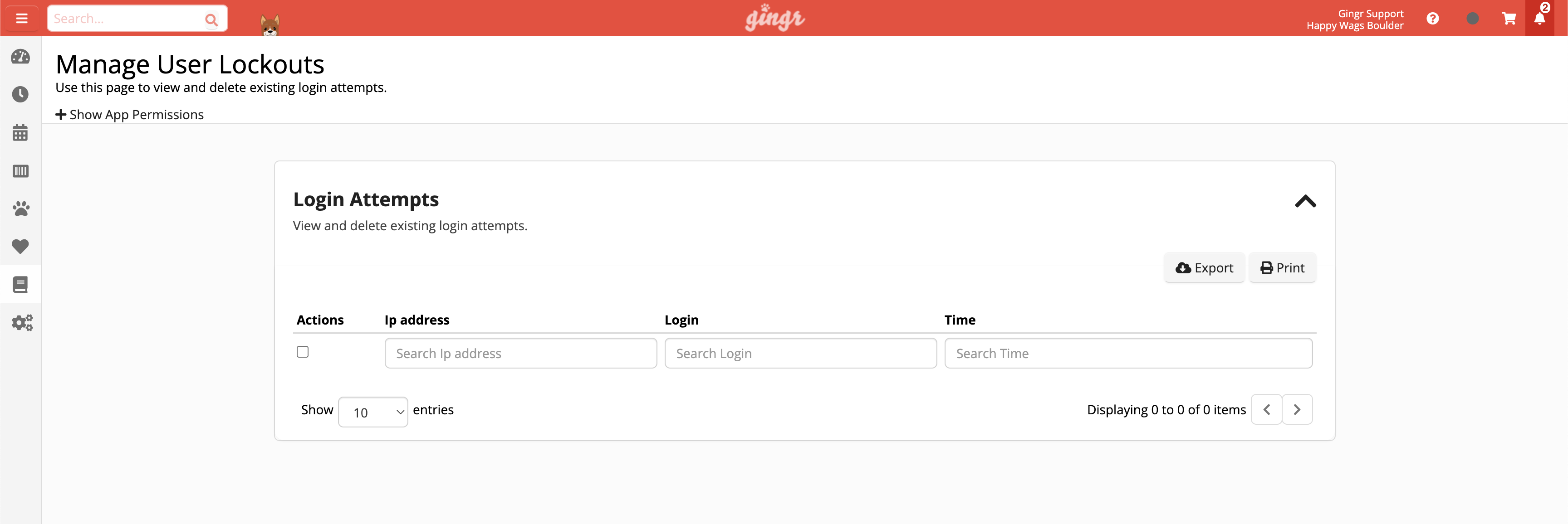 Can’t Log in; Error Message Says Locked Out (Troubleshooting) – Gingr