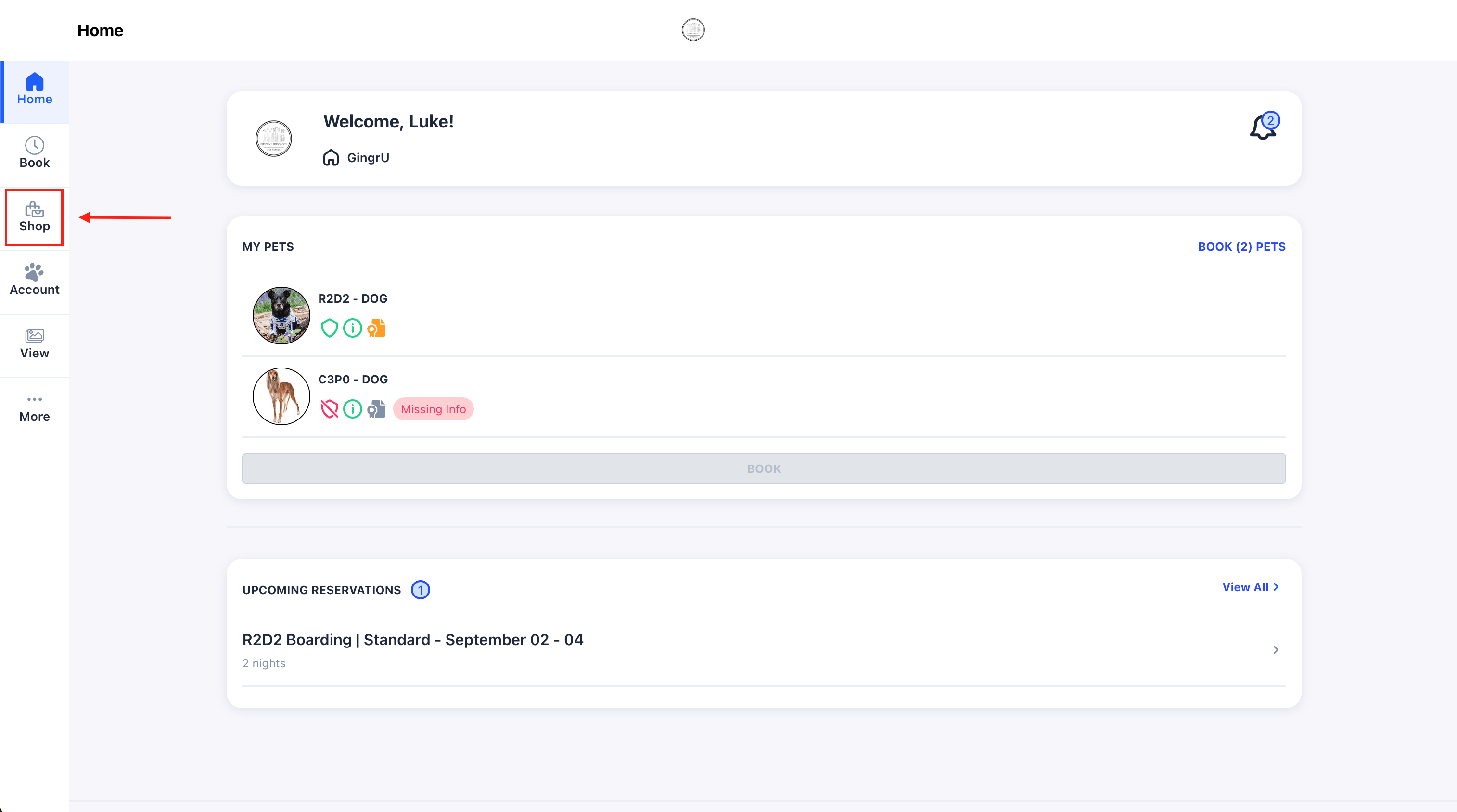 Sign Up for a Membership in the Customer Portal (How-To) – Gingr