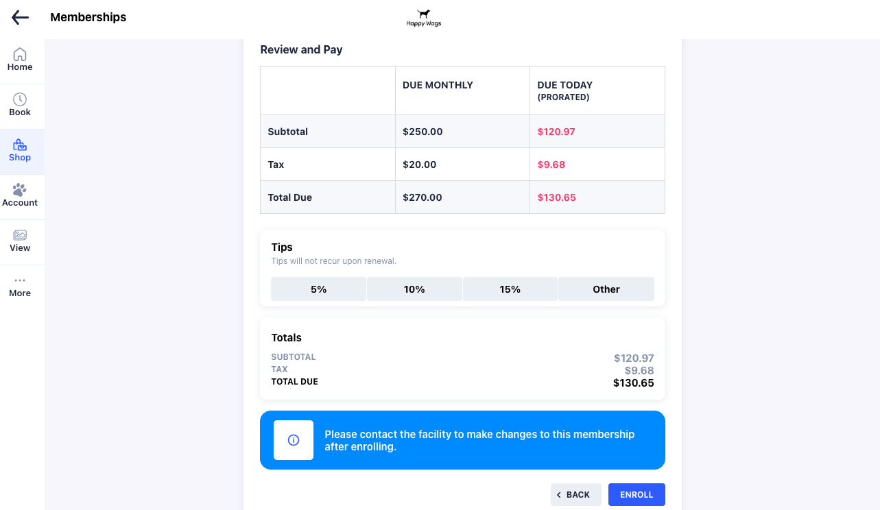 Sign Up for a Membership in the Customer Portal (How-To) – Gingr